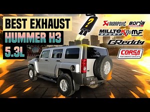 Hummer H3 Exhaust Sound 5.3L V8🔥 Acceleration,Upgrade,Review,Custom,Modified,Mods,Magnaflow,Gibson+