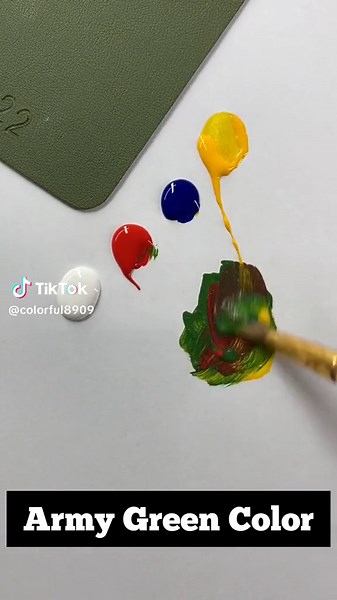 How to Tone Army Green Color