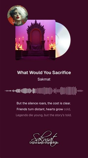 What Would You Sacrifice prev