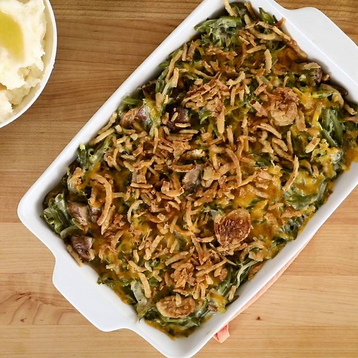 Absolutely Delicious Green Bean Casserole from Scratch: http://spr.ly/61878H5XT | Allrecipes