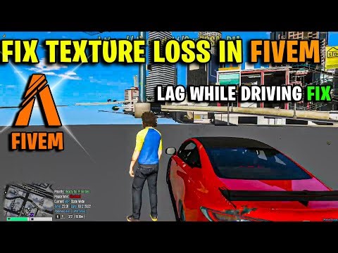 FiveM How To Fix Textures Not Loading Fix Lag While Driving 2023!