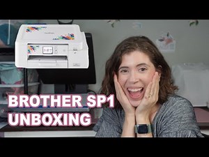 Unboxing, setting up, and testing the print quality of the Brother SP1 Sublimation Printer