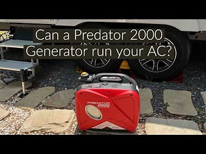 Predator 2000 Generator Running an RV 15000 AC Unit