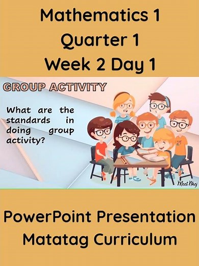 Mathematics 1 Matatag Curriculum PowerPoint Presentation Quarter 1 Week 2 Day 1 #grade1matatag #ppt