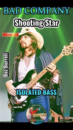 🎸70s BAD COMPANY: Shooting Star *ISOLATED BASS*🔥