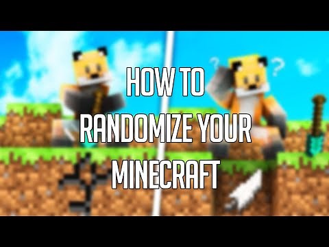 How To Randomize Your Minecraft ( Random Minecraft Loot Table )