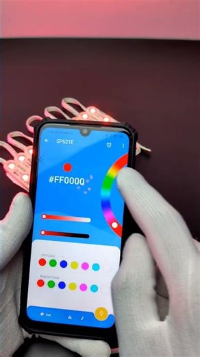 LED Name board Making #led #rgb #neopixel