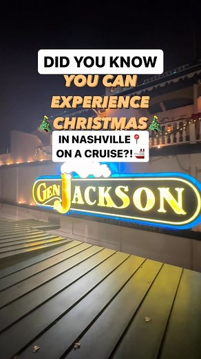 Spreading holiday cheer aboard the @generaljacksonshowboat ‘s Music City Christmas Cruise in Nashville! 🎄🚢 From the massive Victorian Theater to a buffet feast featuring Southern favorites like prime rib and mac ‘n’ cheese, it’s a festive treat that will have you filling up more than just one plate. 🍽️☕ After dinner, the skyline view of downtown Nashville from the deck of the boat is incredible. 🏙️ The Christmas show? Pure excellence! 🎤🕺 With a killer three-piece horns section and talented