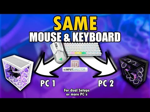 Controla diferentes PC´s con el mismo mouse y teclado (INPUT DIRECTOR)