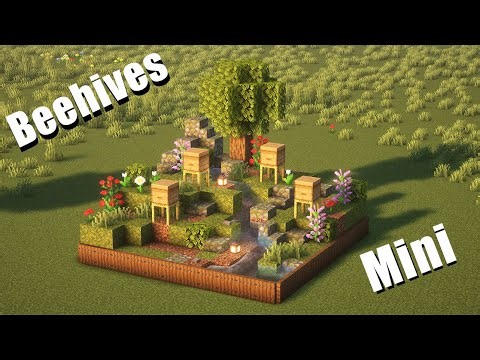 Mini Beehives Biome in Minecraft: Tutorial!