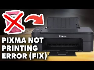 How To Fix Printer Not Printing Issue On Canon Pixma TR4500 (Any Pixma Model) (2025 Guide)