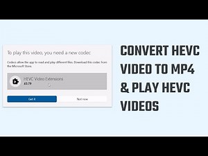 How to Play HEVC Videos? Convert HEVC video to MP4 with Handbrake | 2023