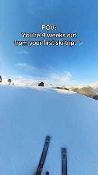 4 weeks of prep for the first ski trip of the season.#ski #snow#winter#alps#snowboard#mountains