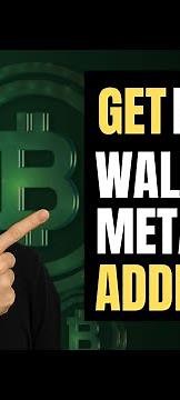 How To Get Bep20 Wallet Address In Metamask