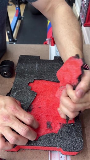 WHAT! I’ve been missing out on this for years! Just got in my order if #kaizenfoam from @kcitools and WOW! This is so awesome. Going to be organizing my tools in packouts now! Mind officially blown 🤯 Get ‘em’ from our Online shop! See link in bio #organizing #tools #toolbox #powertools #milwaukeetool #kaizeninserts #kaizen #organized #shoporganization #toolorganization