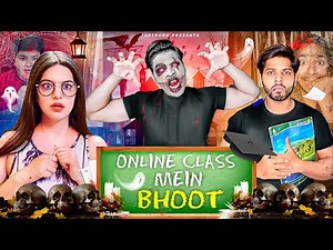 ONLINE CLASS MEIN BHOOT || JustPuru
