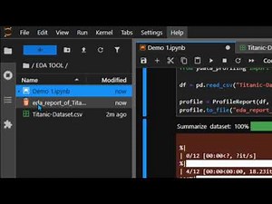Automated EDA using Python | ydata-profiling Demo for Data Analysis