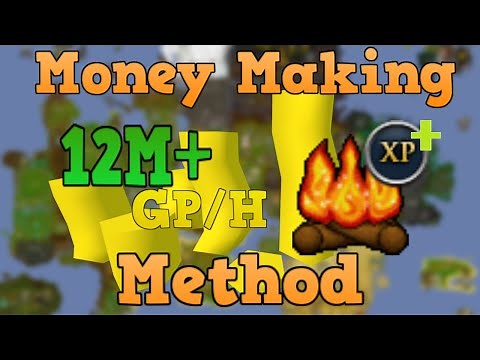 12M+ GP/H & Firemaking XP Money Making Method (F2P/P2P) | (RS3) RuneScape 3 Guide