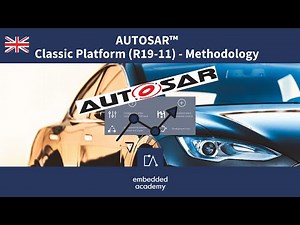 🇬🇧 AUTOSAR Classic Platform - Methodology | Tutorial based on Embedded Academy E-Learning