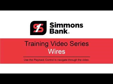 Wire Transfer | Simmons Bank