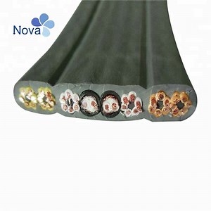 [Hot Item] Tvvb Lift Travelling Flat Cable Elevator Control Cable