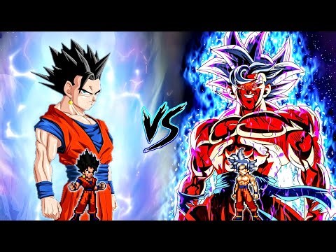 Gokhan TP V3 OP (New) VS Son Goku V4 OP (all form) in Jump Force Mugen