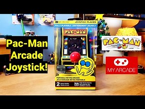 Pac-Man Joystick Player Retro Portable Mini Machine by My Arcade Review! 🕹️