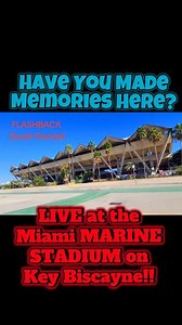 12K views · 327 reactions | LIVE at the MIAMI MARINE STADIUM on Key Biscayne!! Who Else LOVED Making Awesome Memories Here and WISHES THEY'D BRING IT BACK ALREADY?? 路‍♂️ #flashbacksouthflorida #southflorida #miami #keybiscayne #florida | Flashback South Florida - Memories and Memorabilia | Facebook
