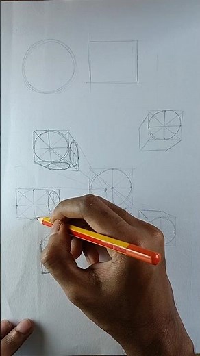 DAY 3- Master These 2 Shapes to Draw ANYTHING! #linedrawing
