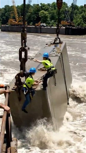 Raging River vs Bridge Piers: Extreme Construction Tension