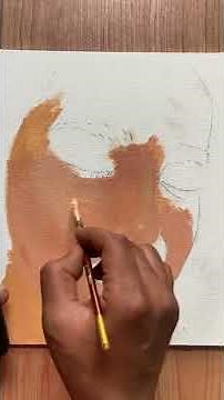 How to draw realistic acrylic painting 🔥