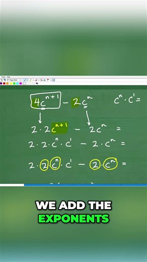 Unlock Math Secrets C to the N+1 Explained Simply #math #math #algebra #factoring #education