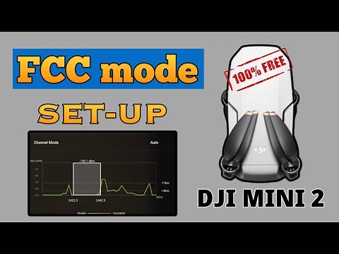 DJI MINI 2 FCC HACK MODE SETTINGS (Tutorial from CE mode to FCC mode for FREE) Mavic air 2 | Mini 2