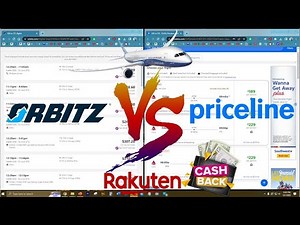 Orbitz VS Priceline Flight Prices | Shop With Rakuten For Additional Savings!