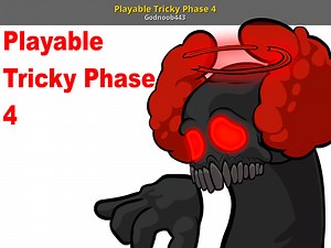 Playable Tricky Phase 4 Mod for Friday Night Funkin' | FNF Mods