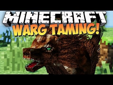 Minecraft: TAMING THE WARG - Lycanites Mobs (Mod Showcase Adventure)