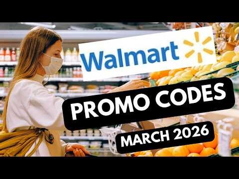 Walmart Promo Codes March 2026 🔥 100% Working Walmart Coupons & Deals (Updated Today)