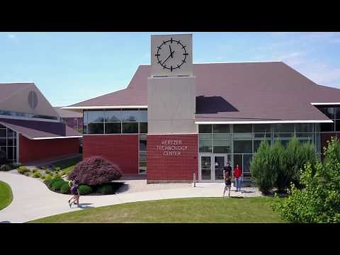 Tiffin University campus - drone video