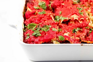 Dairy Free Lasagna- A healthy, lactose free Italian recipe.