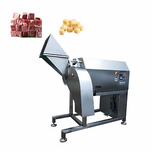 [Hot Item] Commercial 3D Beef Pork Cheese Dicing Machine Meat Cube Cutting Machine Frozen Meat Cutting Machine