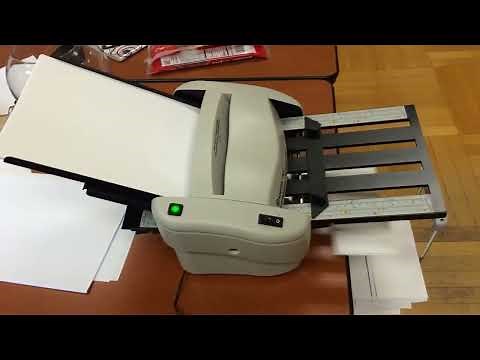 Martin Yale P7200 Auto Letter Folder Assembly and Demo