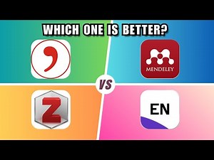 Citavi Vs Mendeley Vs Zotero Vs EndNote | Which Reference Tool Is Better For Research?