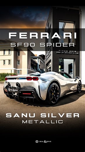 🔥 Ferrari SF90 Spider – Born to Ignite the Senses There are cars… and then there is the Ferrari SF90 Spider❗️A symphony of technology 💻, art 🖼️, and raw emotion 🤩 A masterpiece sculpted in Maranello 🇮🇹, brought to life with the roar of 1,000 Italian horses 🐎 and the wind rushing over your shoulders 💨 It is the future of Ferrari…. With the soul of a legend… ✨ HIGHLIGHTS ✨ 💥 4.0L twin-turbo V8 engine 3 electric motors 🔋 ⏱️ 0–100 km/h in only 2,5 s. 🚀 Top Speed of over 340 km/h 🤫 25 km 