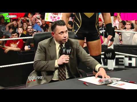 Jerry Lawler and Michael Cole's Over the Limit 2011 Contract Signing