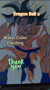 Dragon Ball z Water Color Painting #highlights2025 #followerseveryone #friends #followersreels | JR Palin | Facebook
