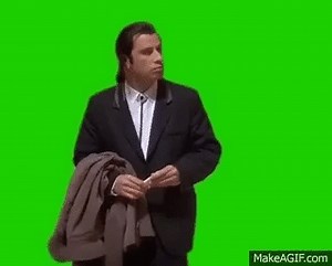 Confused John Travolta Meme Green Screen [Chroma Key ] + DOWNLOAD on Make a GIF