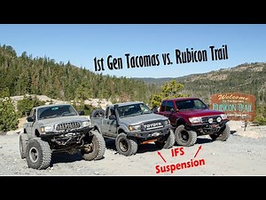 First Gen Tacomas on the Rubicon Trail 2022 RAW