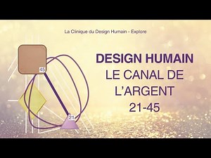 le canal de l'argent 21-45 en design humain