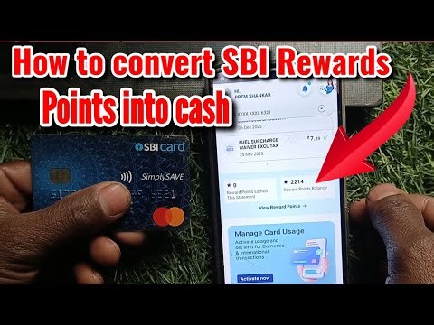 HOW TO REDEEM SBI CREDIT CARD REWARD POINTS FOR CASH || SBI REWARD POINTS CONVERT INTO CASH 2026