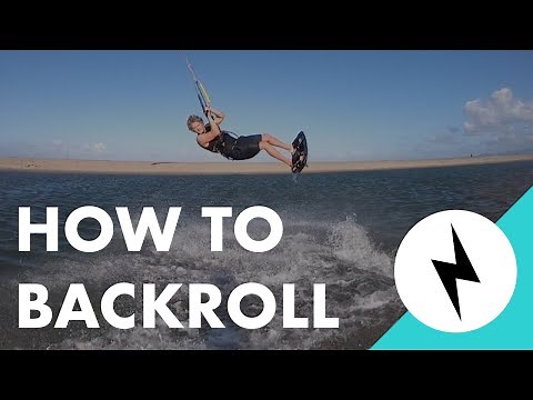 The quickest way to learn the BACKROLL - Kitesurfing Tutorial